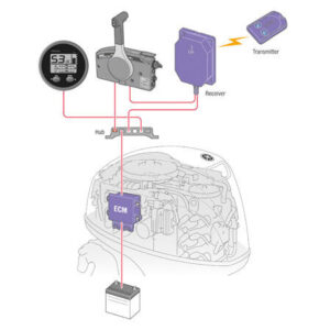 F40FEHDL 4-stroke outboard engine (tiller steering) - De Wolf Maritime ...