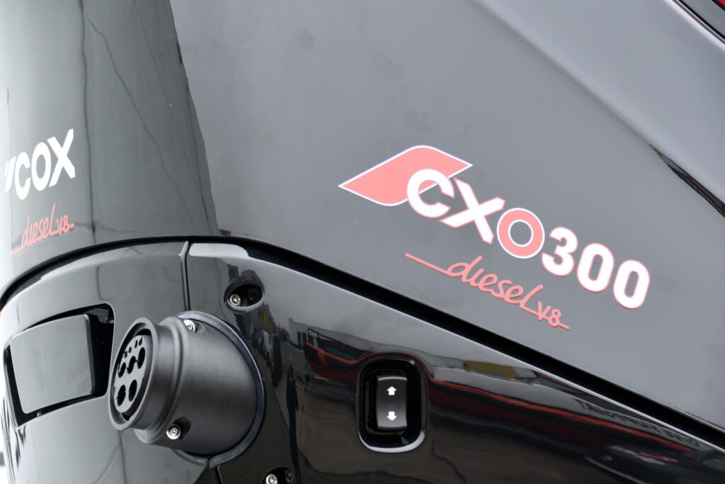 COX CXO300 300 HP diesel outboard - De Wolf Maritime Safety