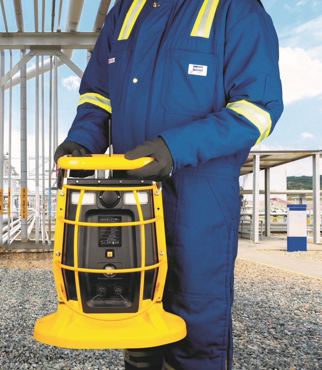 RIGRAT Transportable Multi-gas Area Monitor - De Wolf Maritime Safety