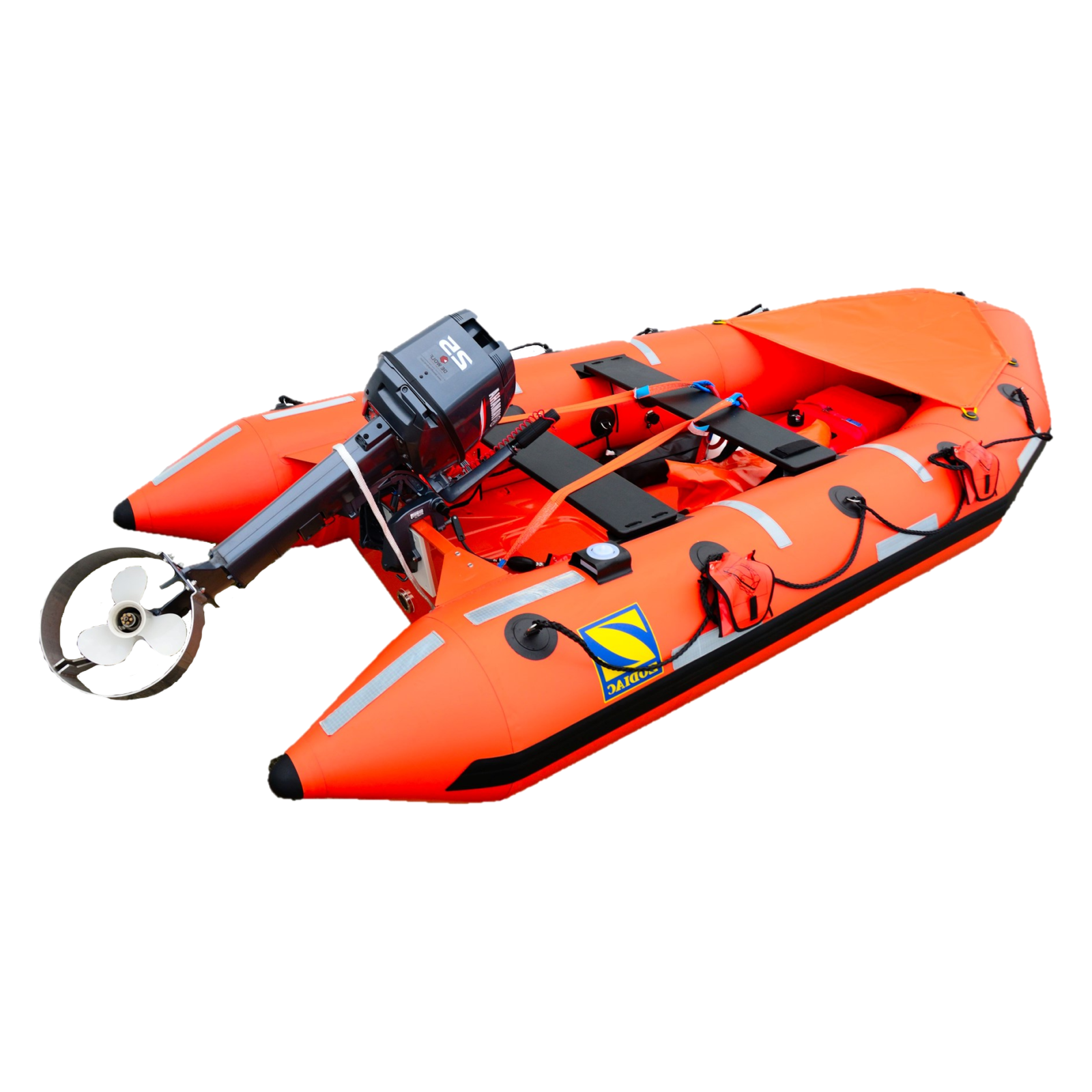 Ribo 340 rescue boat (non SOLAS) - De Wolf Maritime Safety