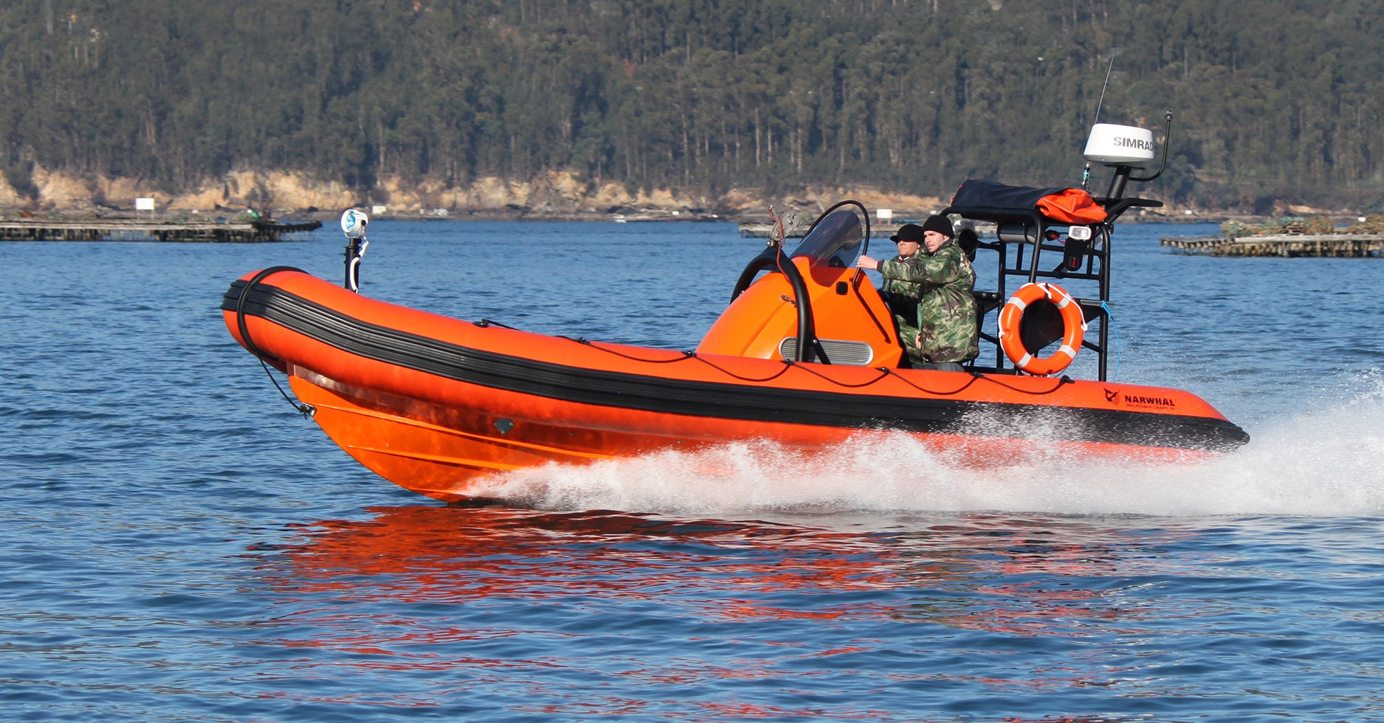 FRB-700 fast rescue boat 10/20 persons - De Wolf Maritime Safety