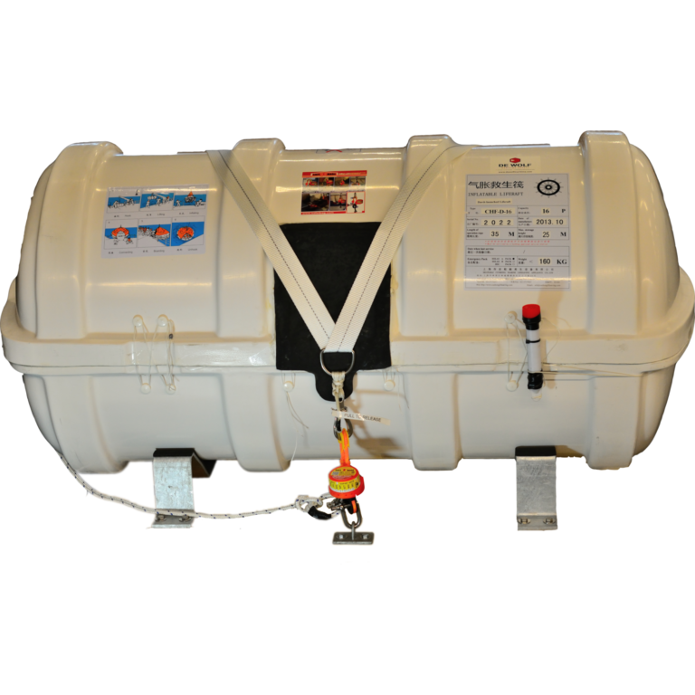 Liferaft DL 12 persons SOLAS/MED - De Wolf Maritime Safety