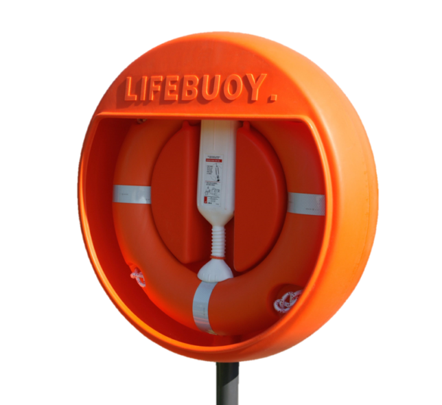 Lifebuoy cabinet 762mm - De Wolf Maritime Safety