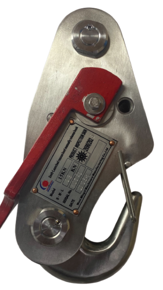 Rescue boat release hook 15kN - De Wolf Maritime Safety