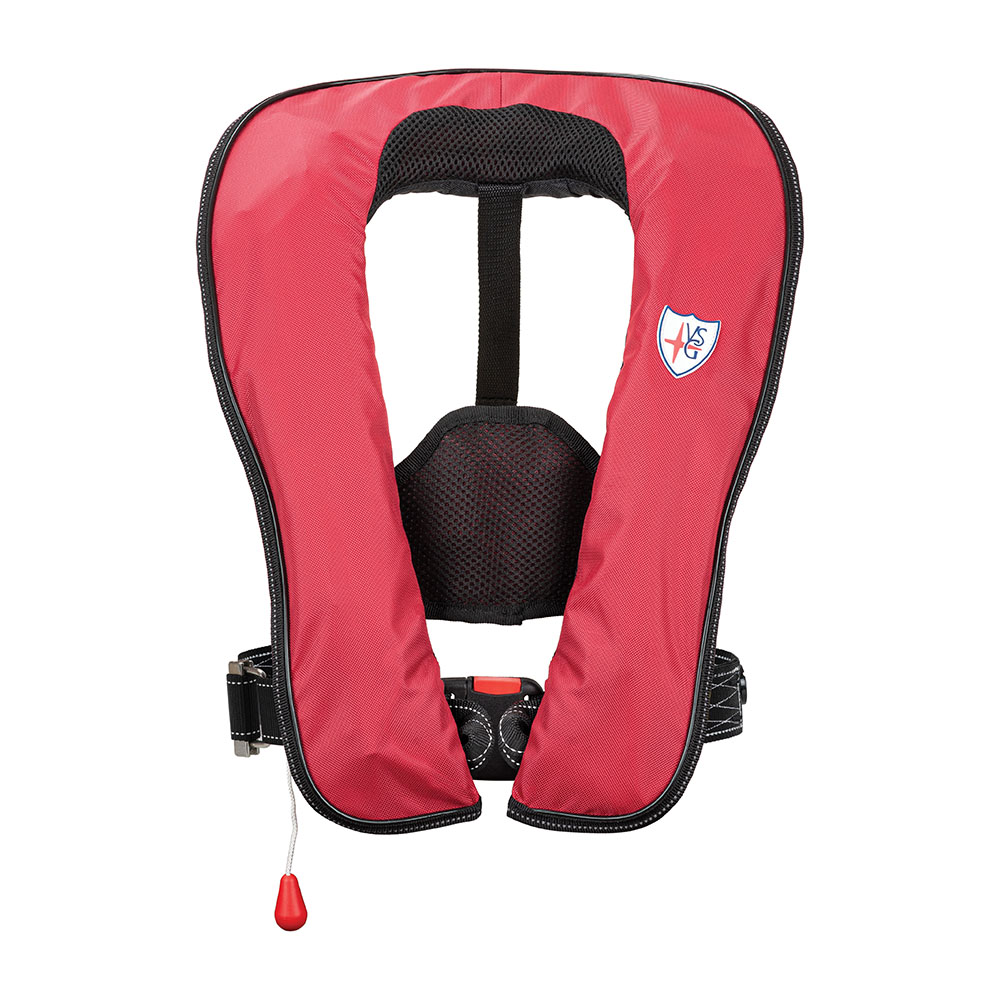 Inflatable lifejacket Skipper 275N Red - De Wolf Maritime Safety