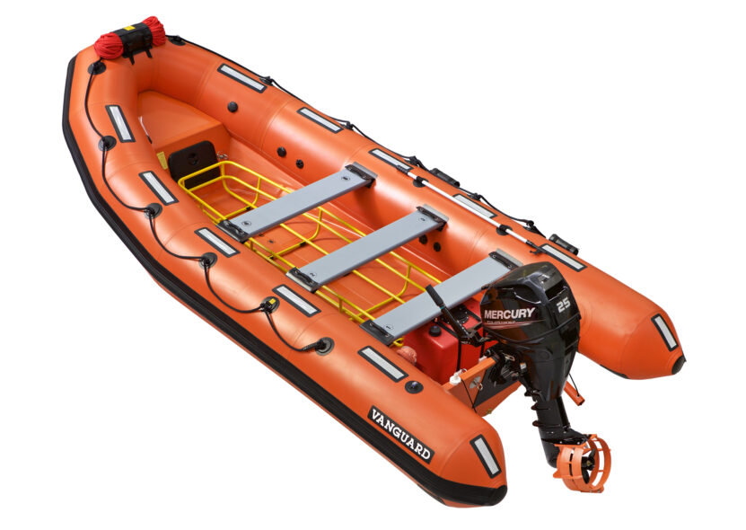RB-450 rescue boat - De Wolf Maritime Safety