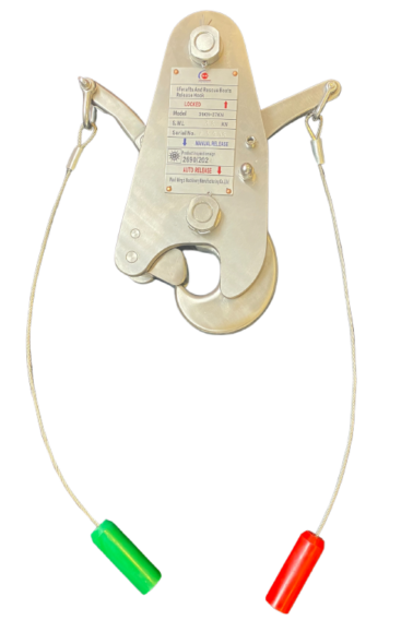 Combined off-load and automatic hook 31-37kN - De Wolf Maritime Safety